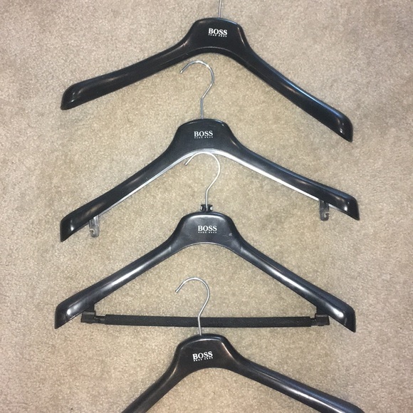 Hugo Boss | Accessories | 4 Hugo Boss Hangers | Poshmark
